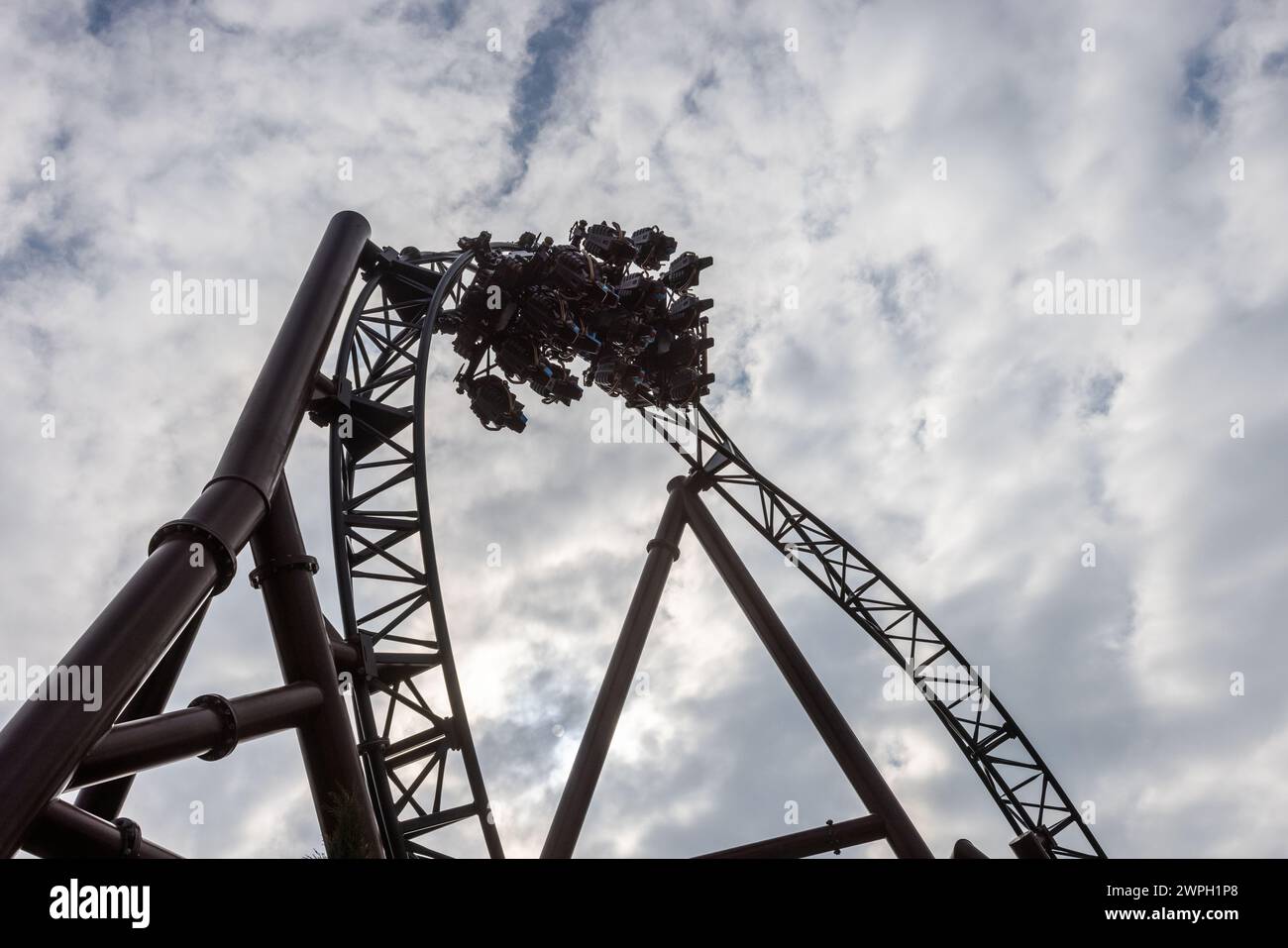 Rust, Germany. 07th Mar, 2024. A train of the "Voltron Nevera" roller ...