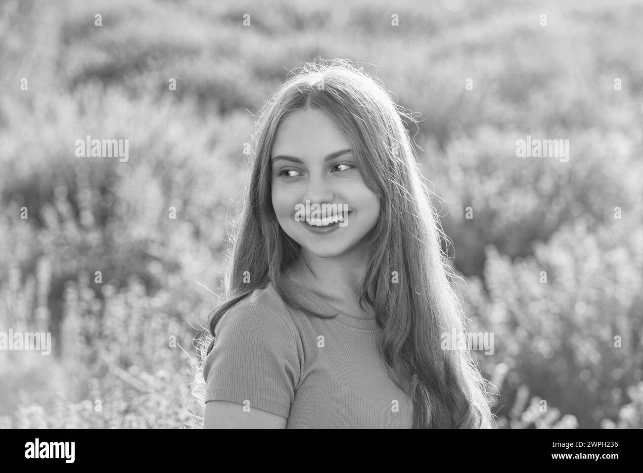 summer teen girl portrait. summer teen girl portrait outdoor. summer ...