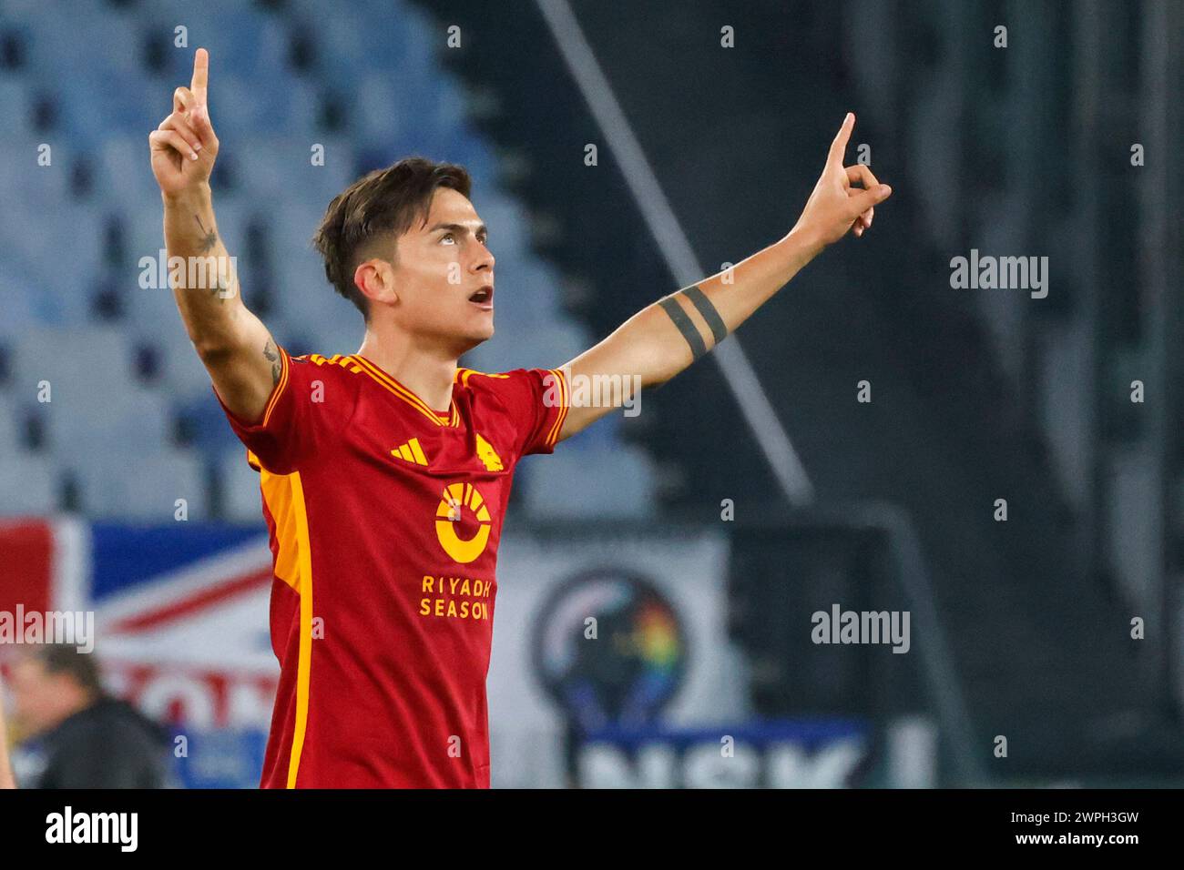 Rome, Italy. 07th Mar, 2024. Rome, Italy, March 07, 2024. Paulo Dybala ...