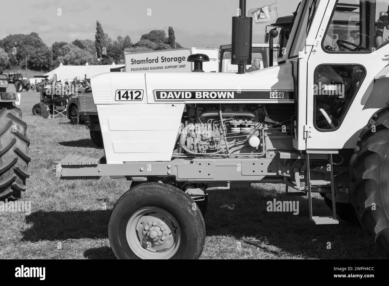 Drayton.Somerset.United kingdom.August 19th 2023.A restored David Brown ...