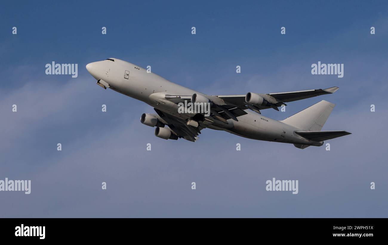 N701CK Kalitta Air Boeing 747-259B am Los Angeles International Airport ...