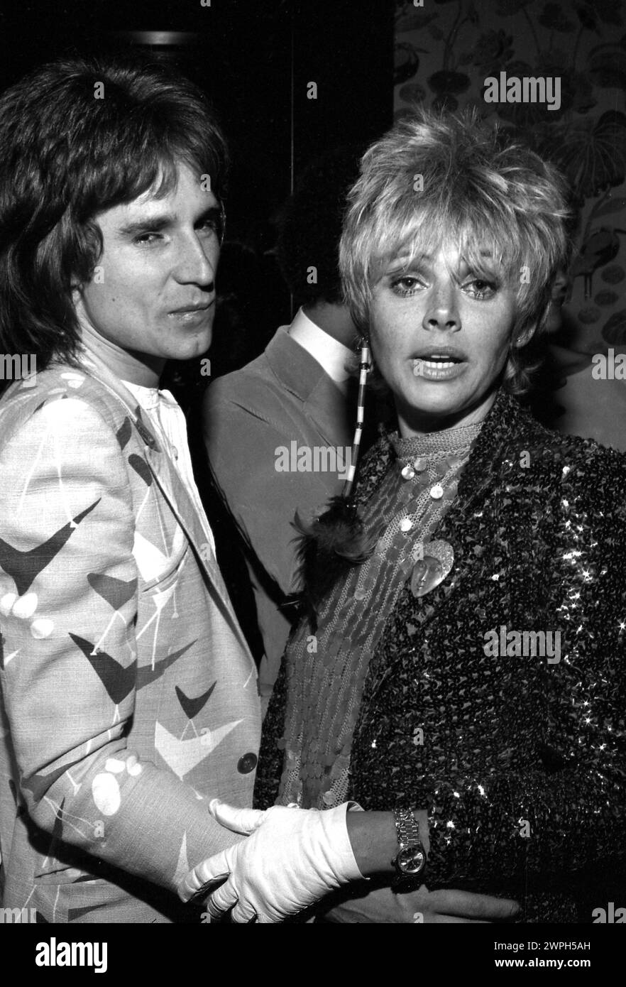 Britt Ekland and John Waite Circa 1980's Credit: Ralph Dominguez ...