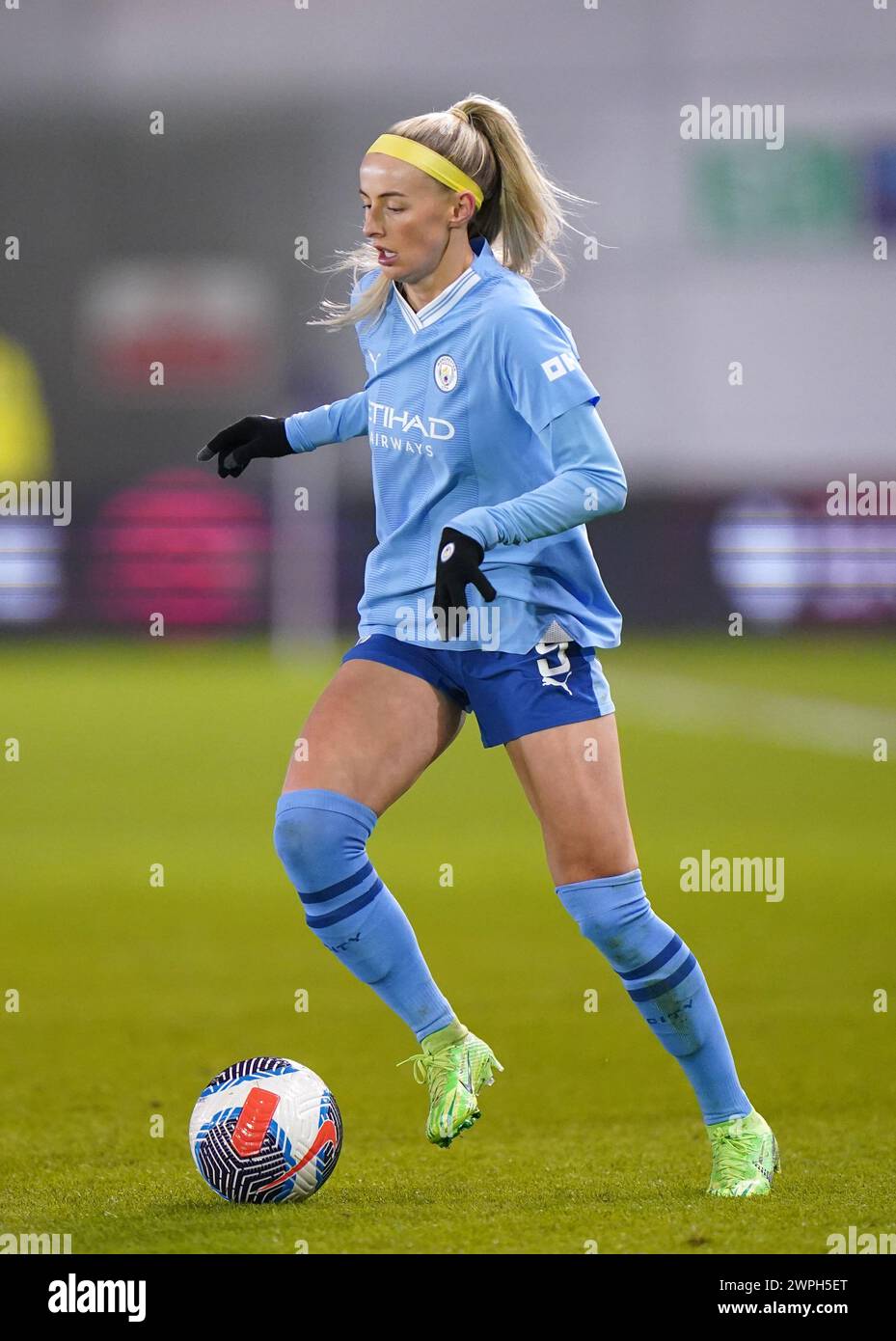 Manchester City's Chloe Kelly during the FA Women's Continental Tyres ...