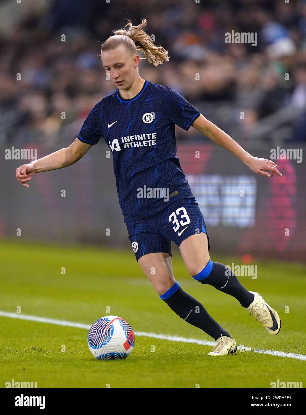 Chelsea's Aggie Beever-Jones during the FA Women's Continental Tyres ...