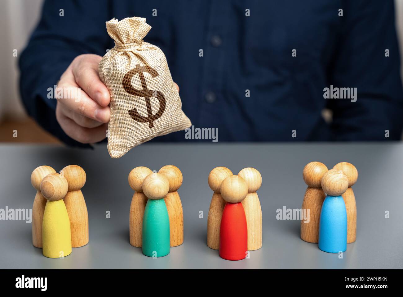 Sponsoring political parties and community groups. Gain public ...