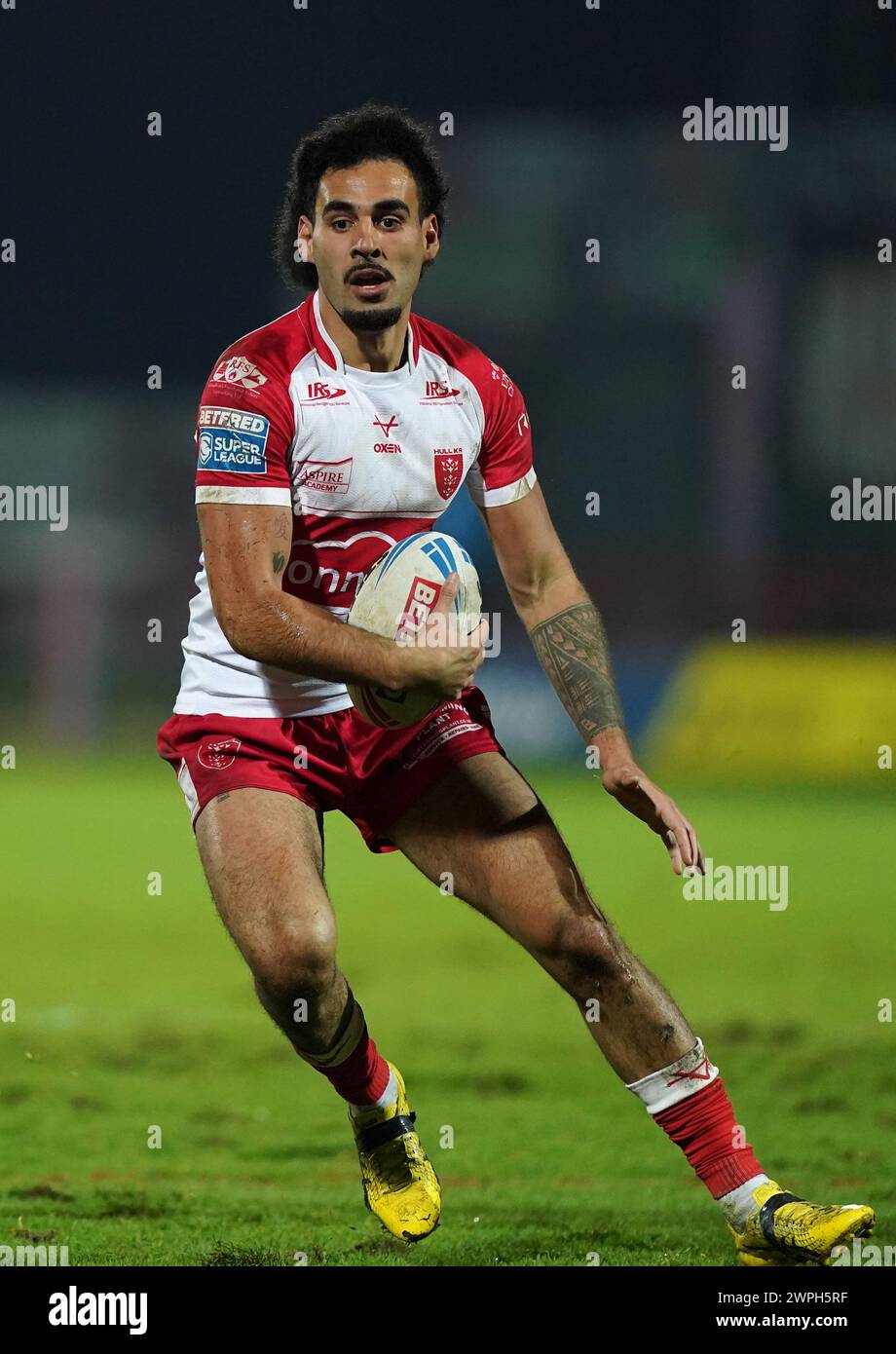 Hull Kingston Rovers' Tyrone May during the Betfred Super League match ...