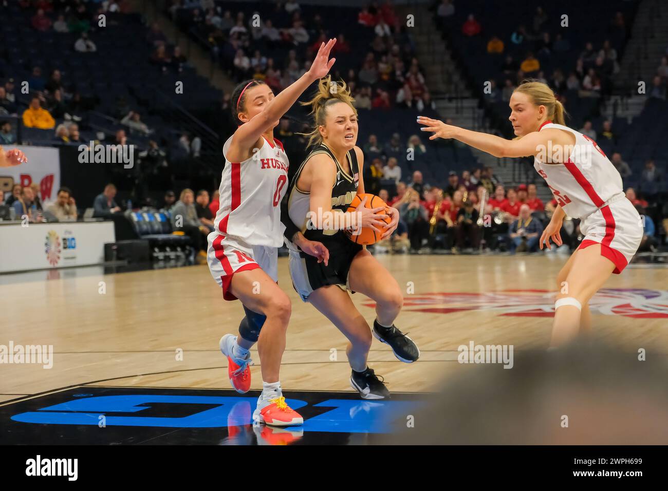 Minneapolis, Minnesota, USA. 7th Mar, 2024. Purdue Boilermakers guard ...