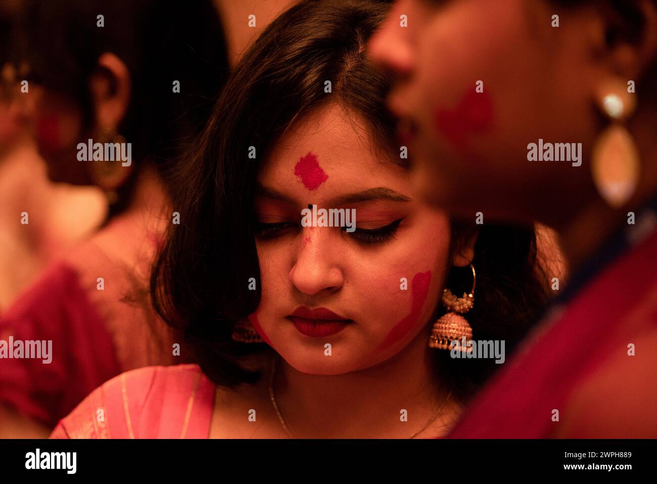 "Sindur Khela" is a cherished tradition among Bengali married women ...