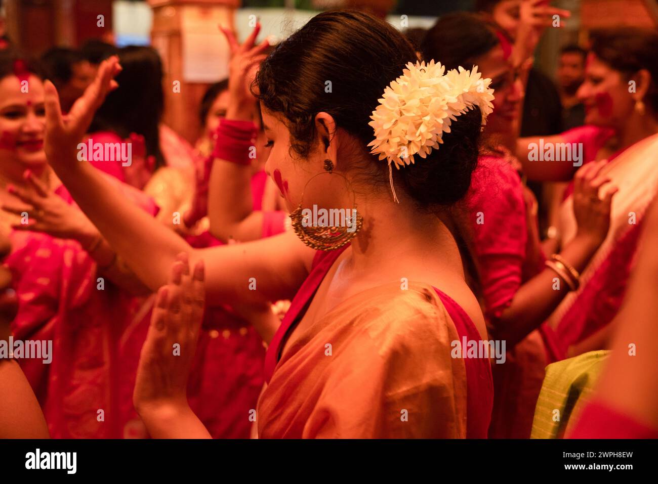 "Sindur Khela" is a cherished tradition among Bengali married women ...