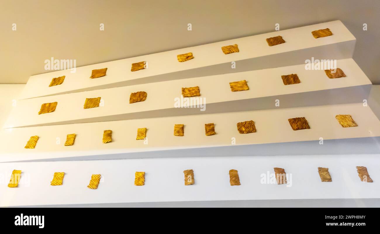 Gold plates, 7th century - 6th century B.C., Taldy-2, Central ...