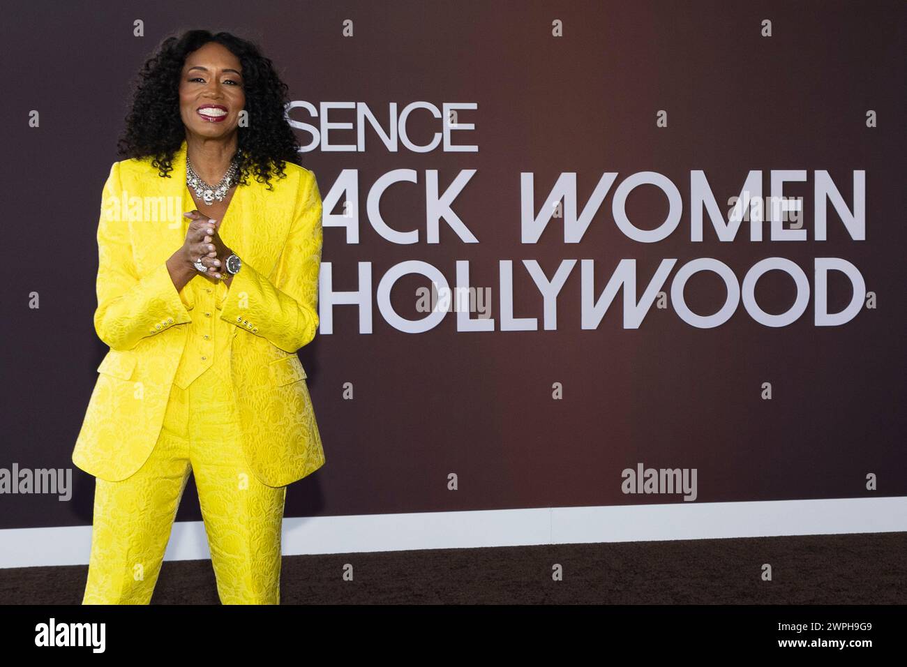 Los Angeles, USA. 07th Mar, 2024. Kathryn Busby attends the arrivals of ...