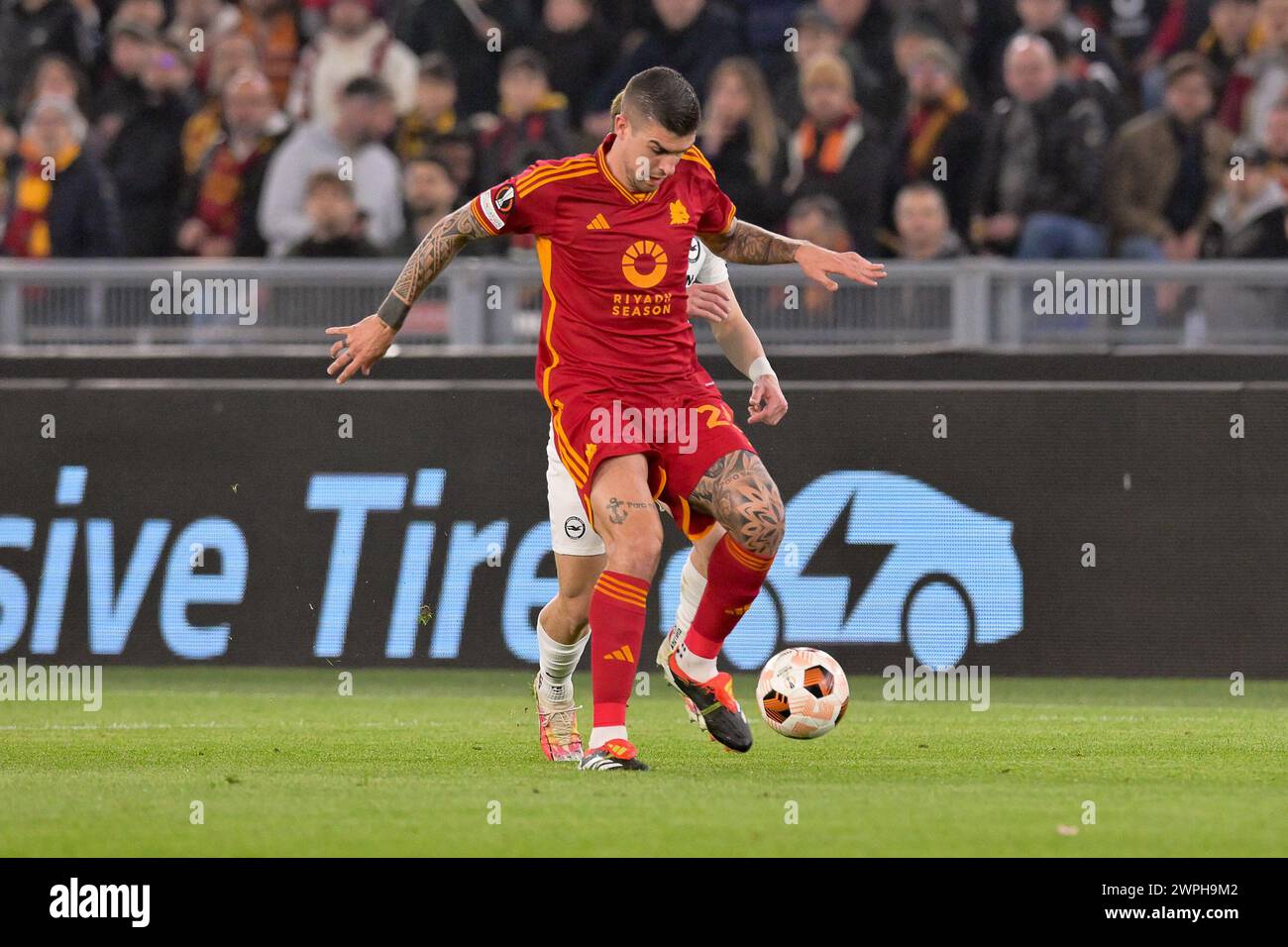 7th March 2024, Stadio Olimpico, Roma, Italy; Uefa Europa League ...