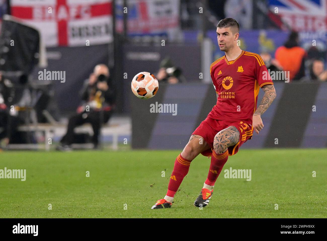 7th March 2024, Stadio Olimpico, Roma, Italy; Uefa Europa League ...