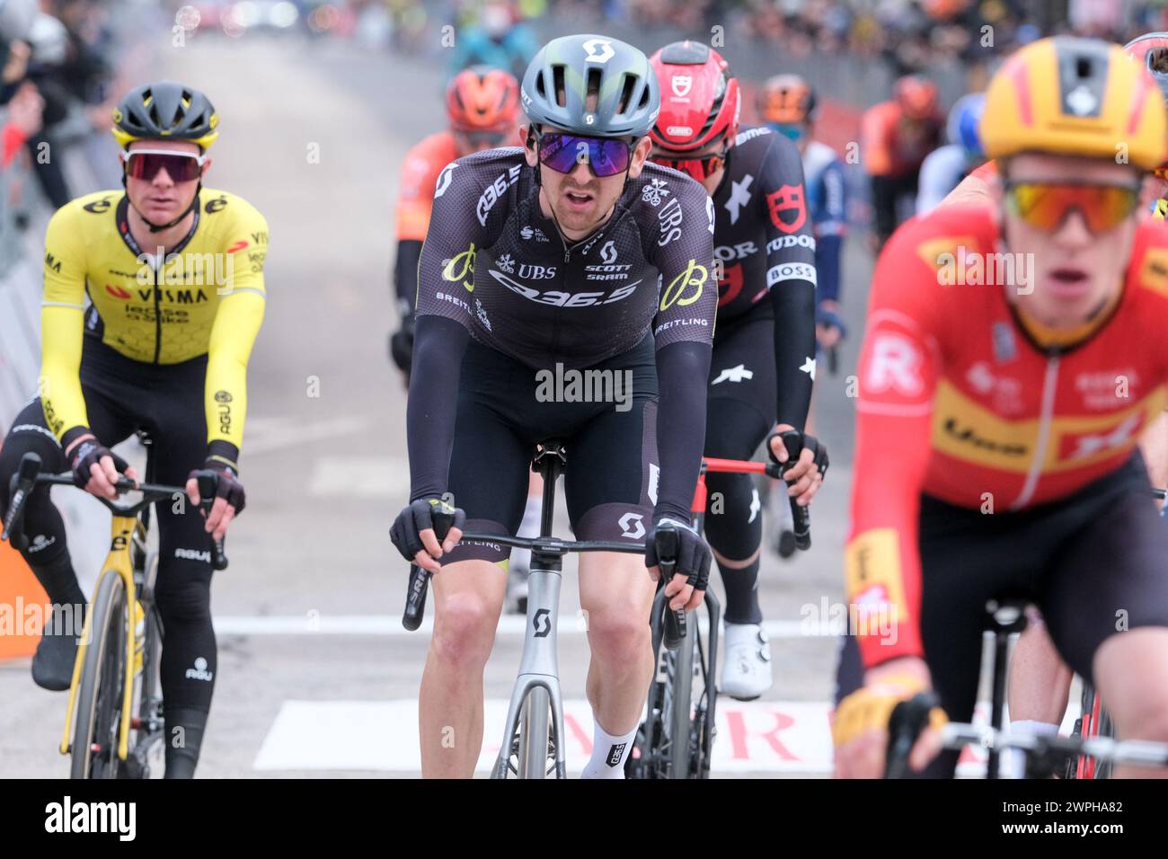 Giulianova, Italy. 07th Mar, 2024. Mark Donovan of Q36.5 Pro Cycling ...