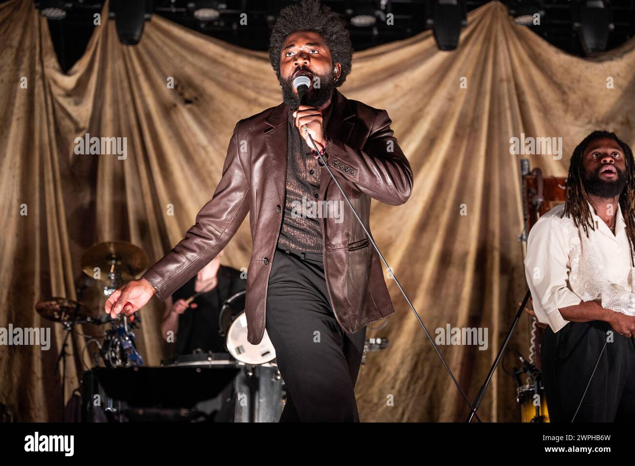 Manchester, UK. 07th March 2024. Alloysious Massaquoi, Kayus Bankole ...