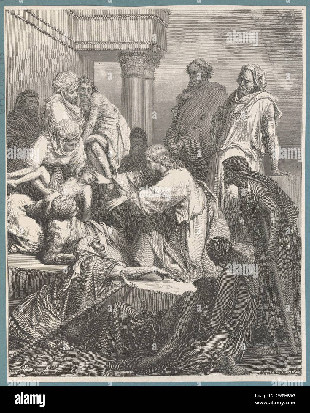 An illustration by Gustave Doré and John Quartley from after 1873 ...