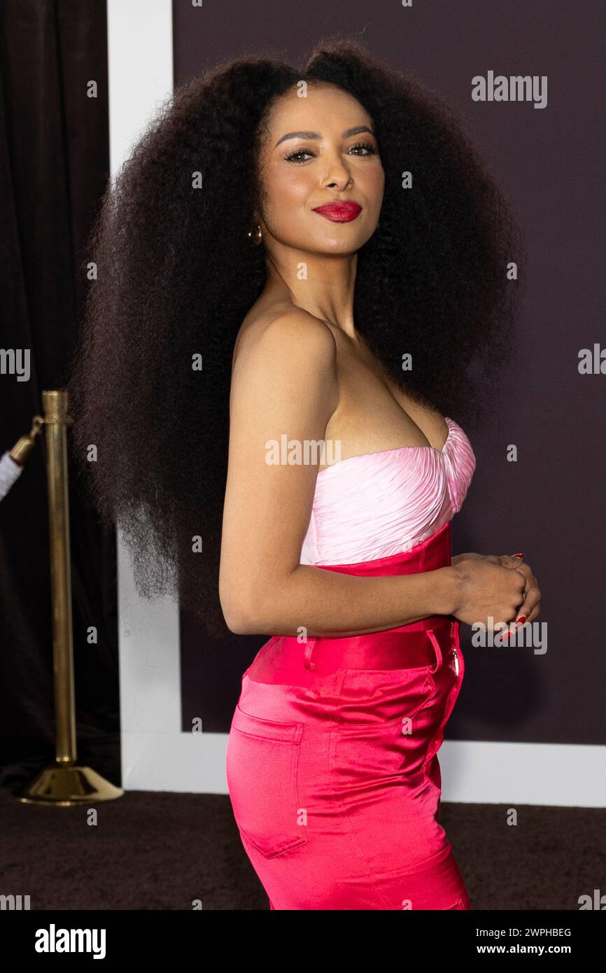 Los Angeles, USA. 07th Mar, 2024. Kat Graham attends the arrivals of the 2024 ESSENCE Black ...