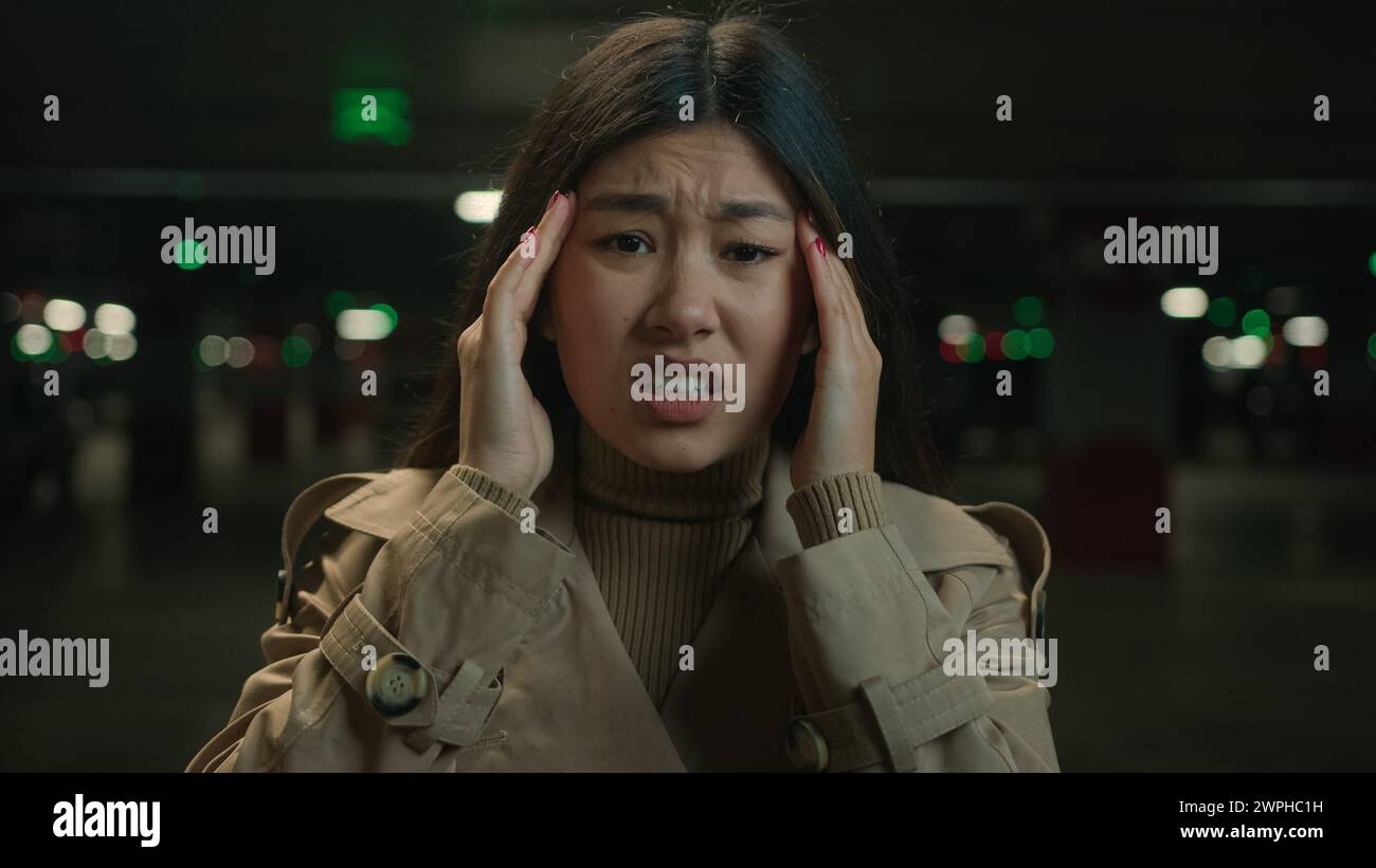 Chinese sick girl painful hi-res stock photography and images - Alamy