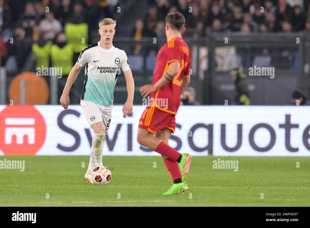 Stadio Olimpico, Rome, Italy. 7th Mar, 2024. Europa League, Round of 16 ...