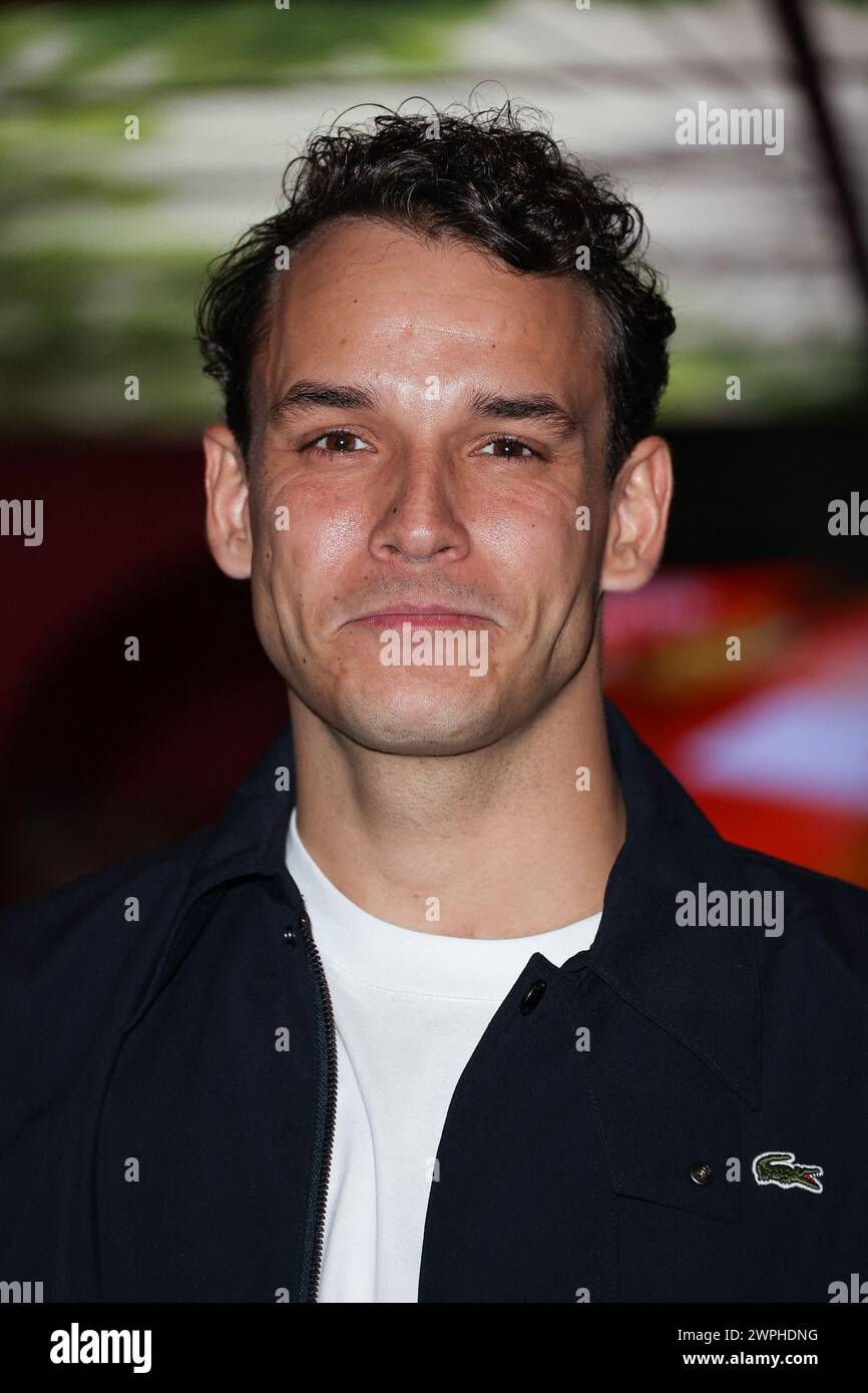 Paris, France. 07th Mar, 2024. French disabled swimmer Theo Curin ...