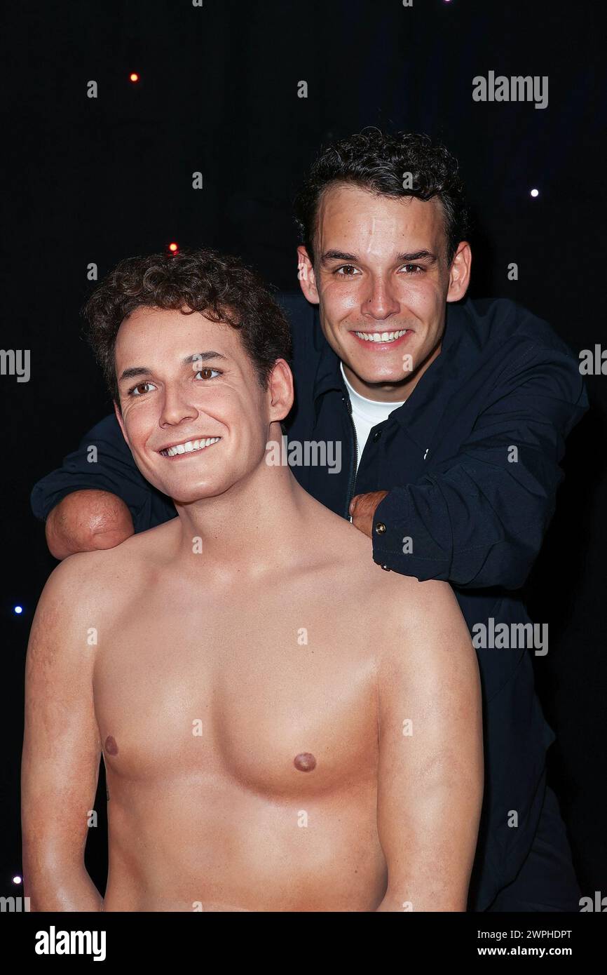 Paris, France. 07th Mar, 2024. French disabled swimmer Theo Curin ...
