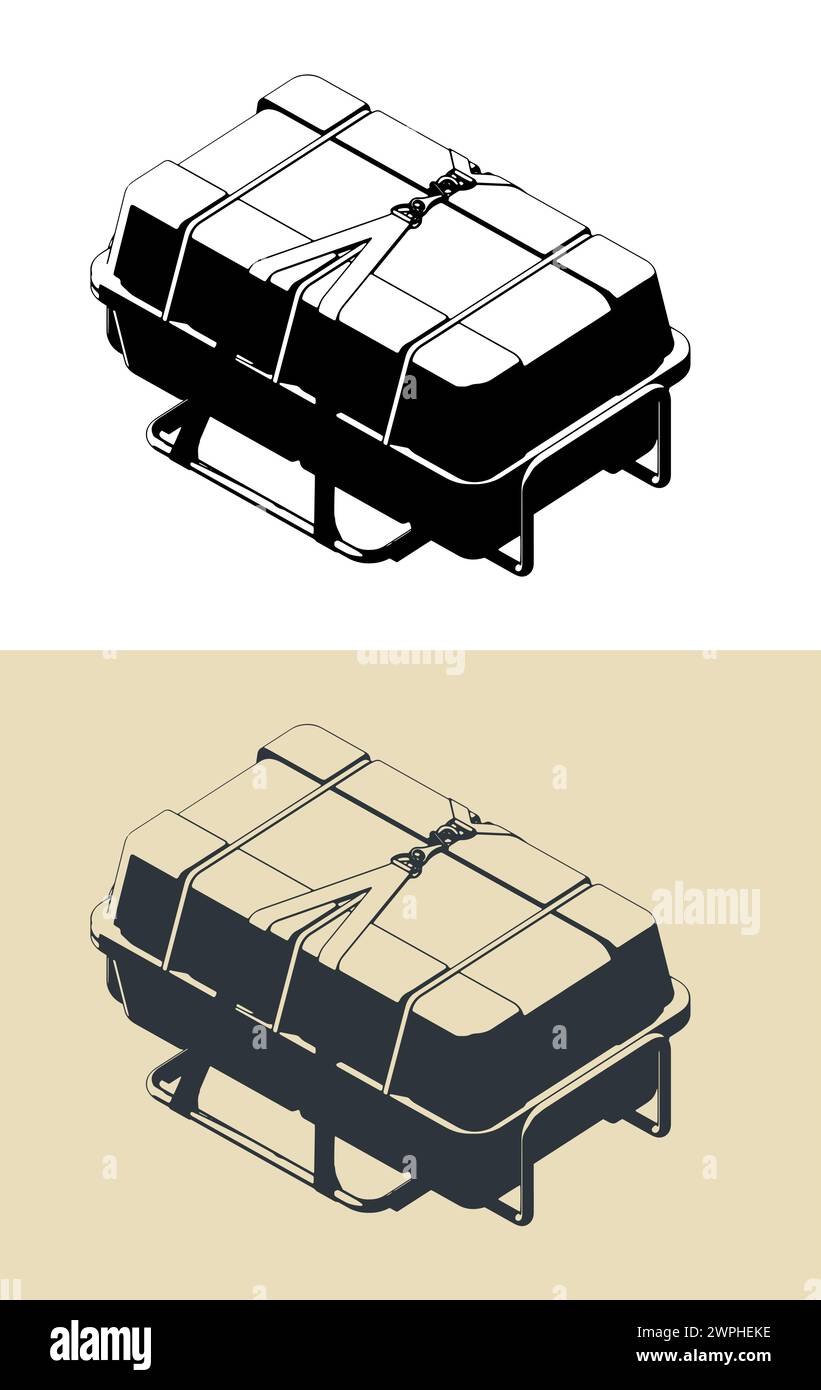 Emergency raft Stock Vector Images - Alamy