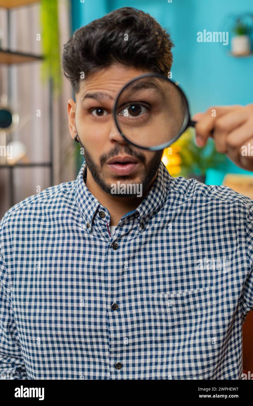 Investigator researcher scientist indian young hi-res stock photography ...