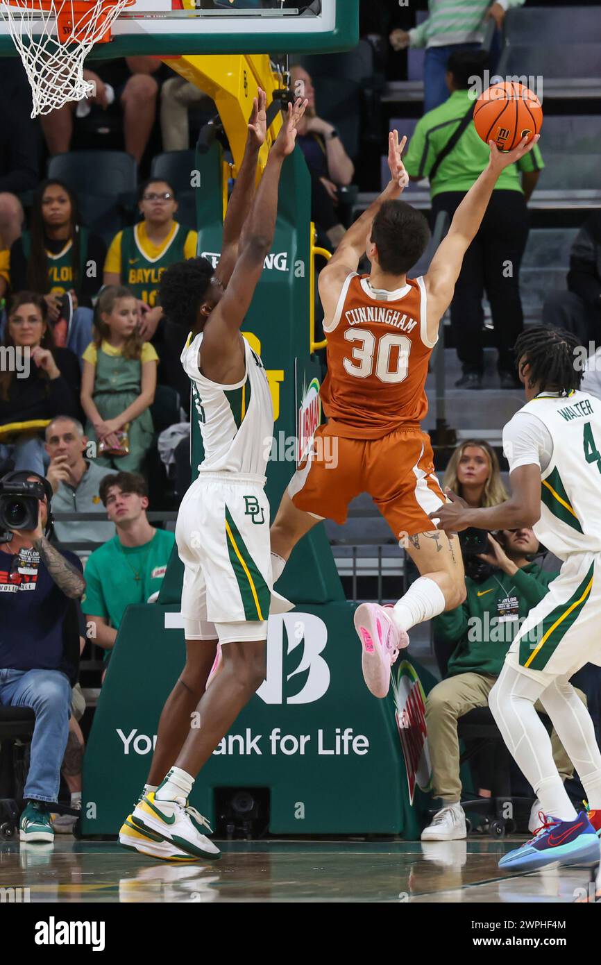 WACO, TX - MARCH 04: Texas Longhorns forward Brock Cunningham (30 ...