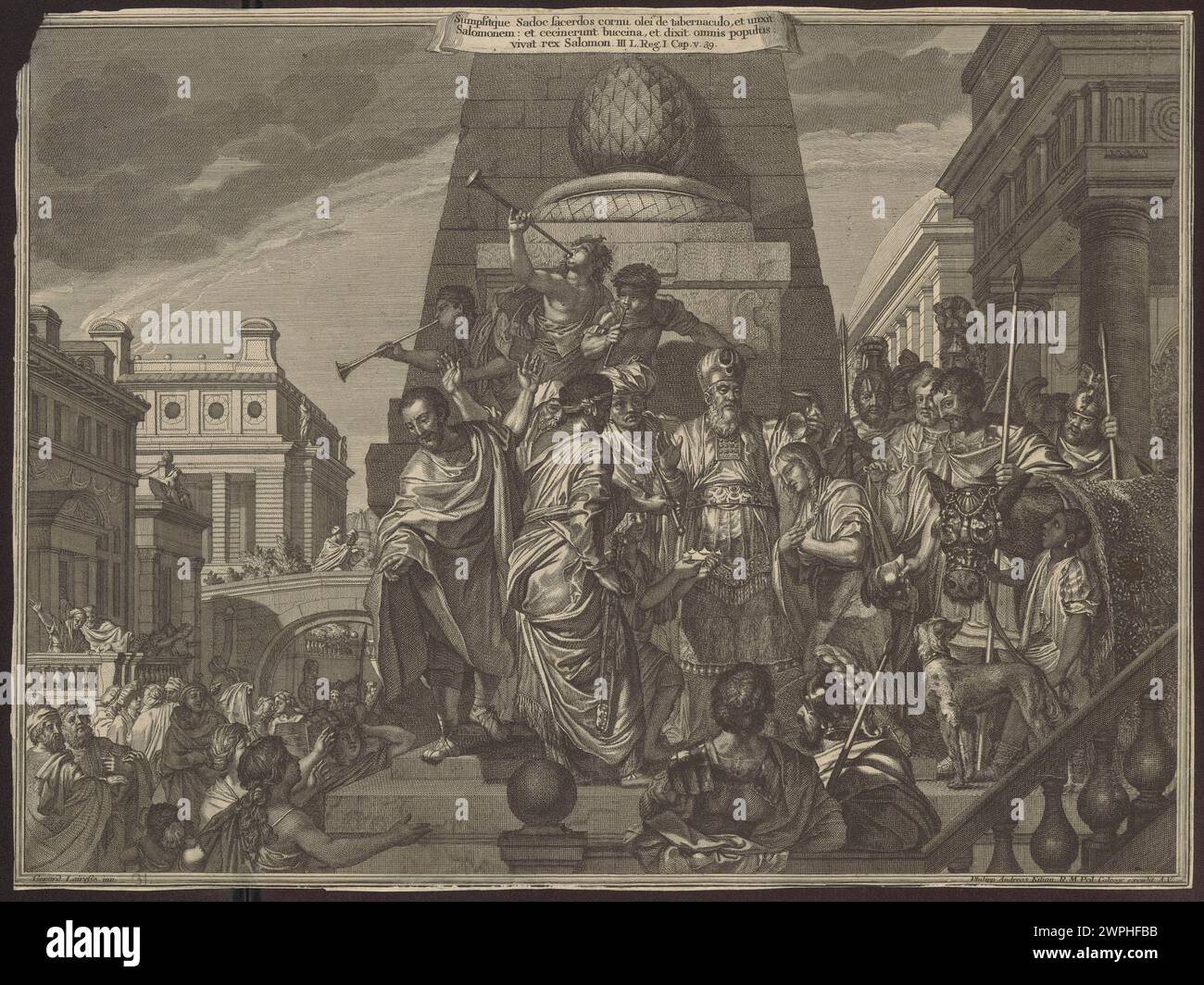 Anointing of david the king hi-res stock photography and images - Alamy