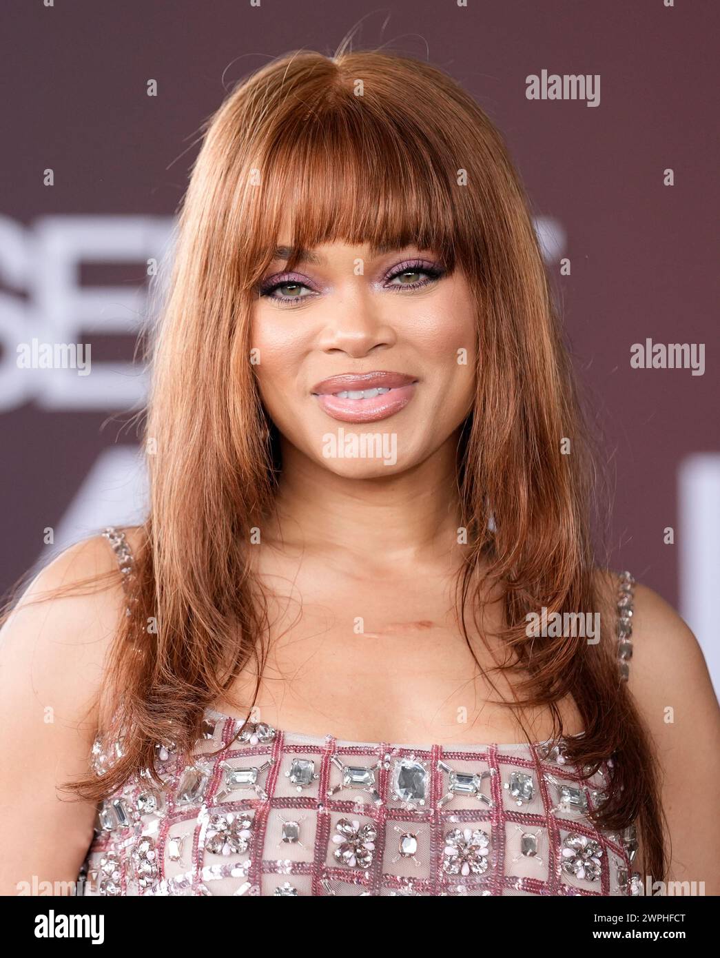 Andra Day poses at the 2024 Essence Black Women in Hollywood Awards at ...