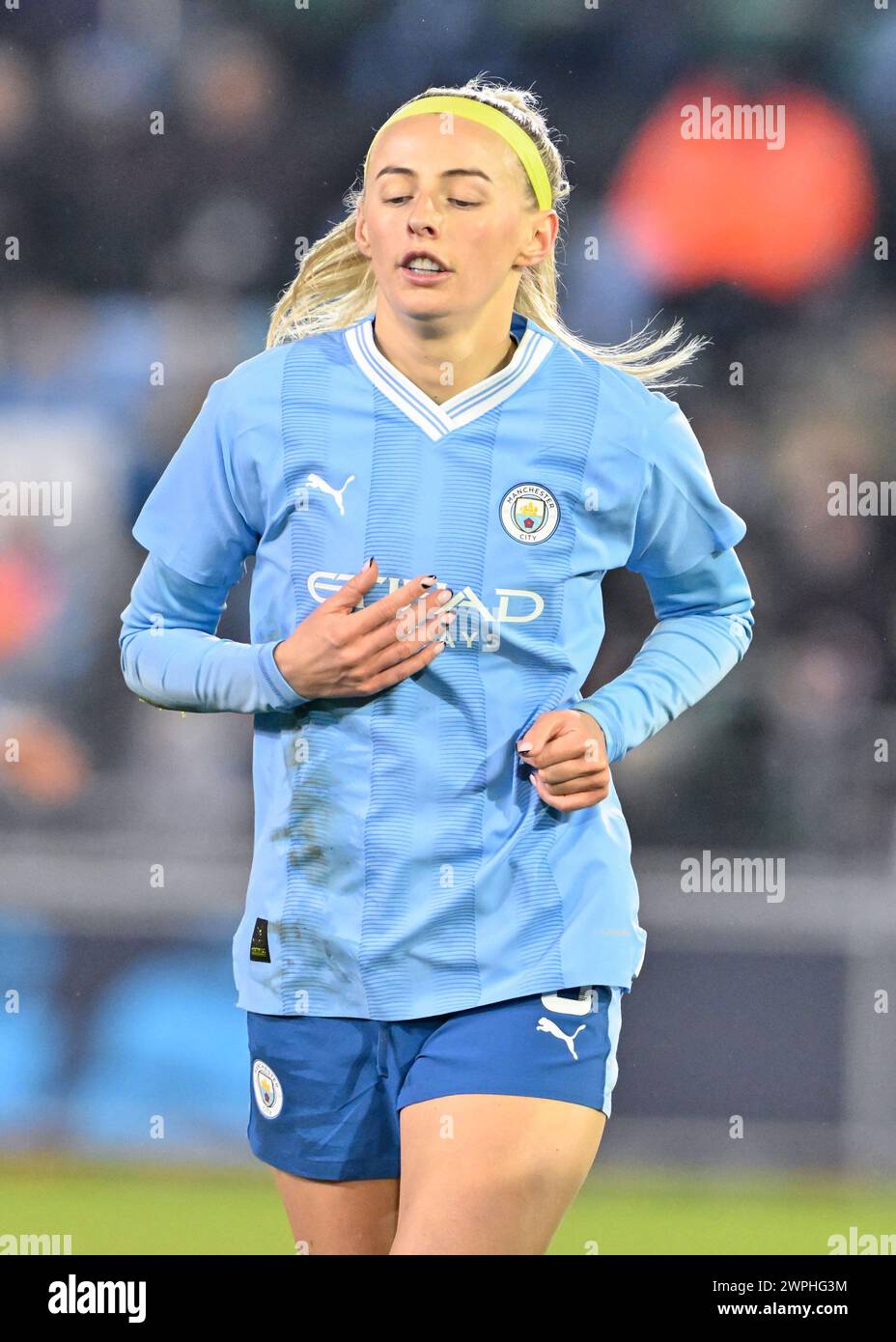 Chloe Kelly of Manchester City Women, during the FA Women's League Cup ...