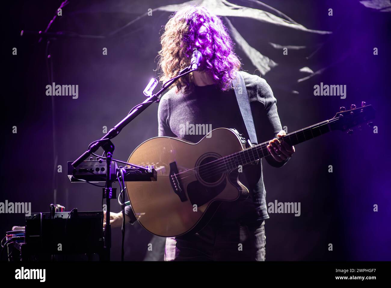 Milan, Italy. 07th Mar, 2024. The American singer-songwriter and ...