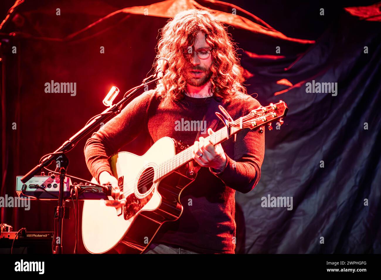 Milan, Italy. 07th Mar, 2024. The American singer-songwriter and ...