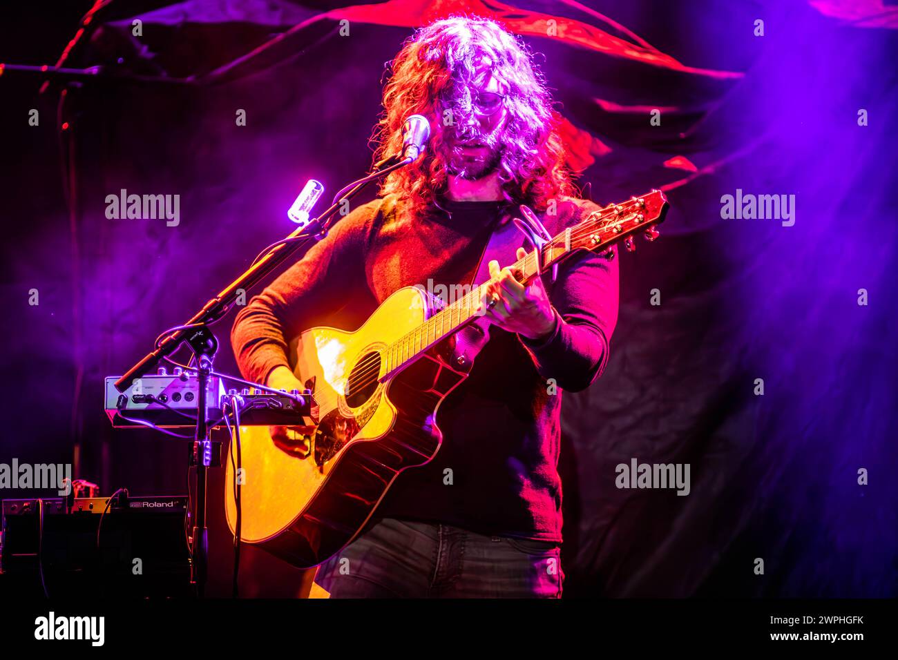 Milan, Italy. 07th Mar, 2024. The American singer-songwriter and ...