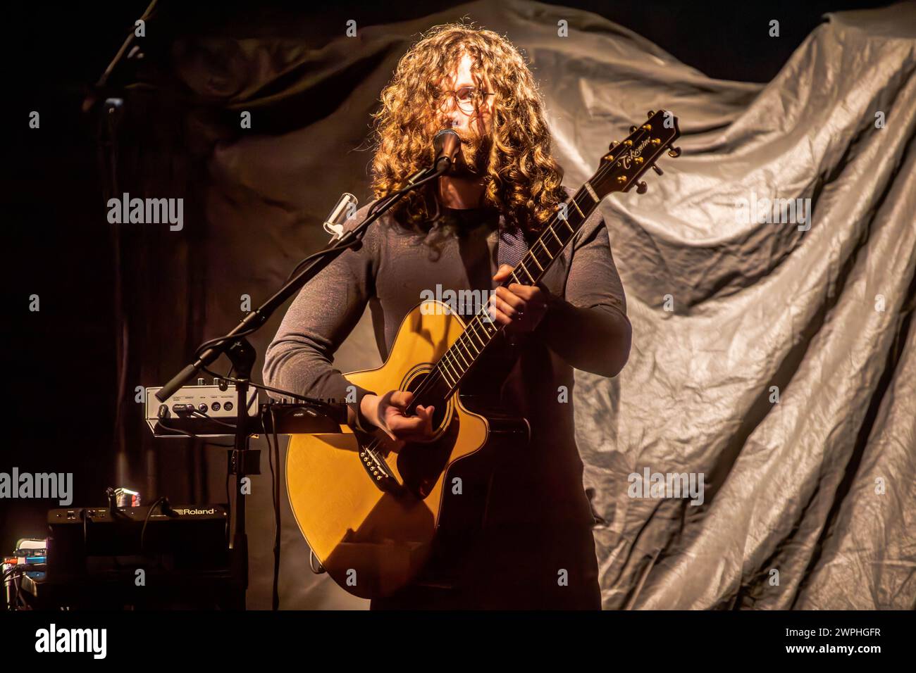 Milan, Italy. 07th Mar, 2024. The American singer-songwriter and ...