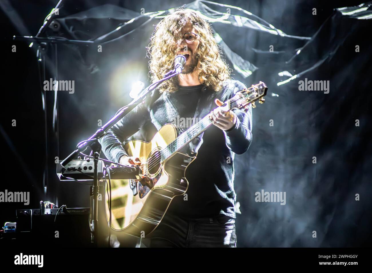 Milan, Italy. 07th Mar, 2024. The American singer-songwriter and ...