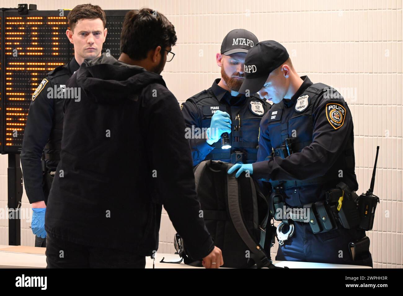 Manhattan, New York, USA. 7th Mar, 2024. (NEW) National Guard, MTA ...