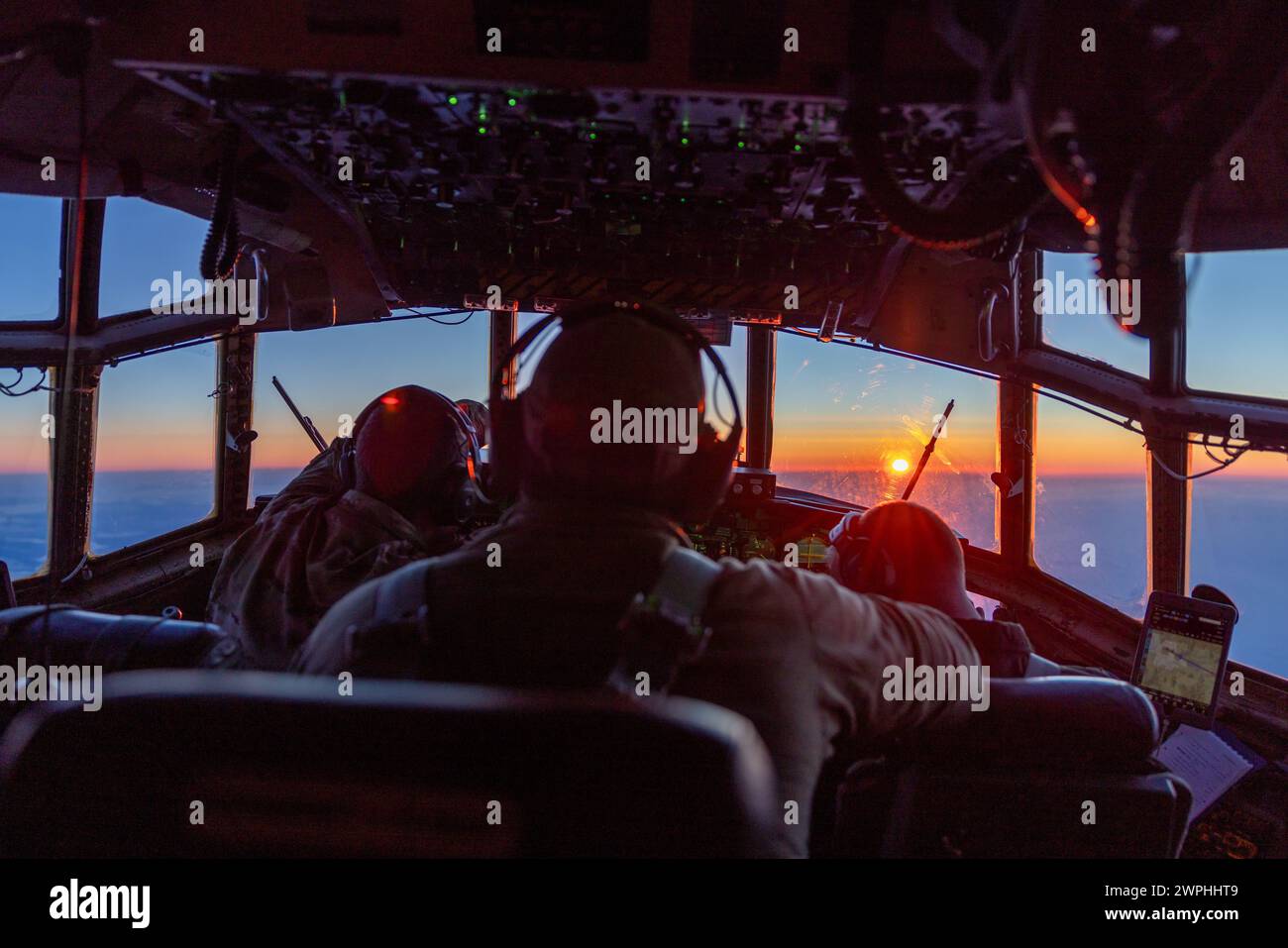 New York Air National Guard Lt. Col. Christopher Husher, Capt. Joshua ...