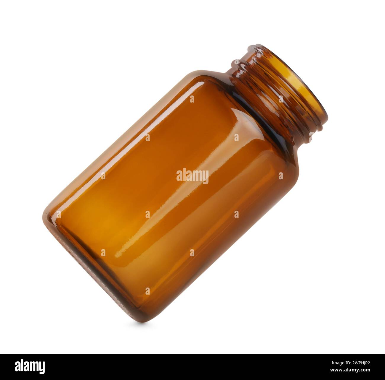 Glass pill bottle Cut Out Stock Images & Pictures - Alamy