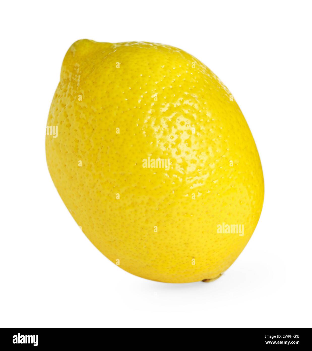 Fresh lemon isolated on white. Citrus fruit Stock Photo - Alamy