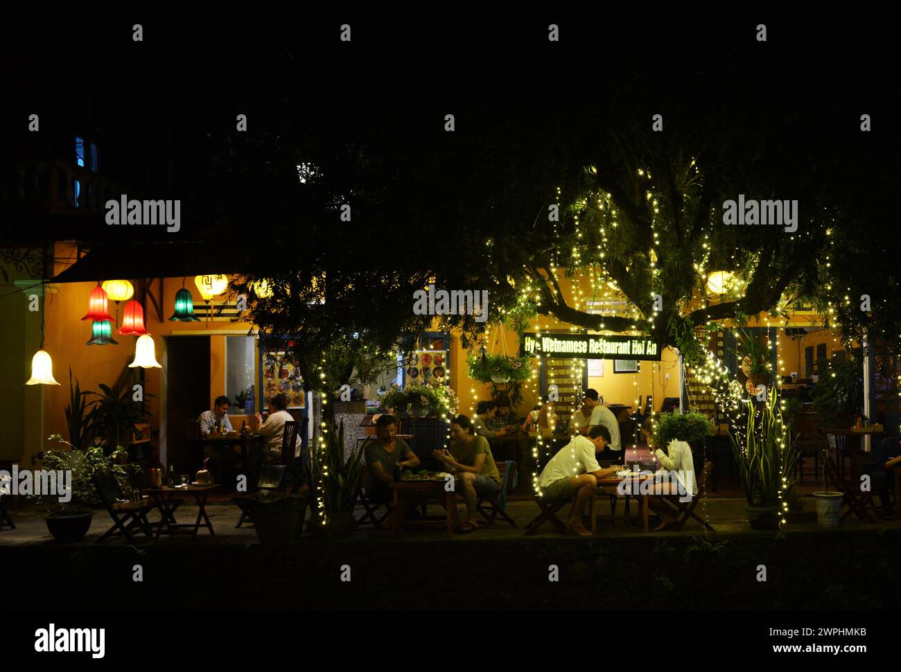 Hy - Vietnamese Restaurant in the old town of Hoi An, VIetnam Stock ...