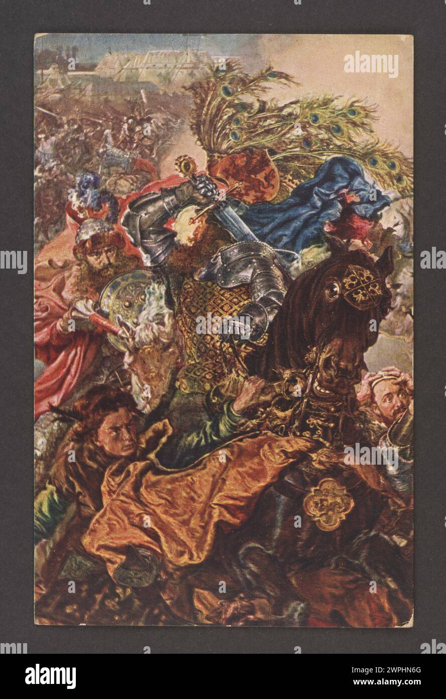 J. Matejko. Fragment of "Grunwald" [Jan Matejko (1838-1893), fragment ...