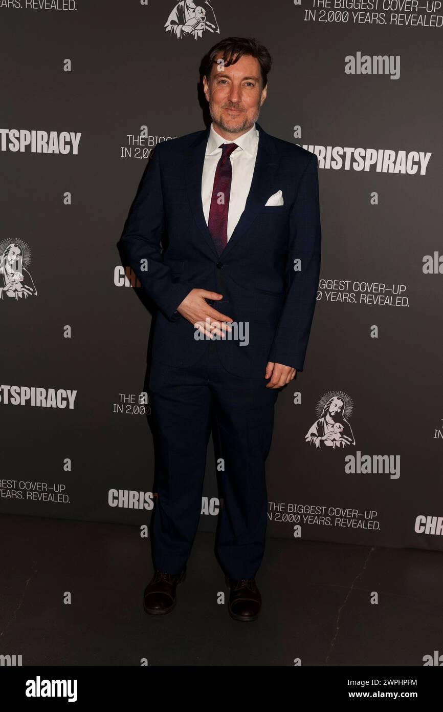 London, UK. 07th Mar, 2024. Jake Yapp attends the Christspiracy UK ...