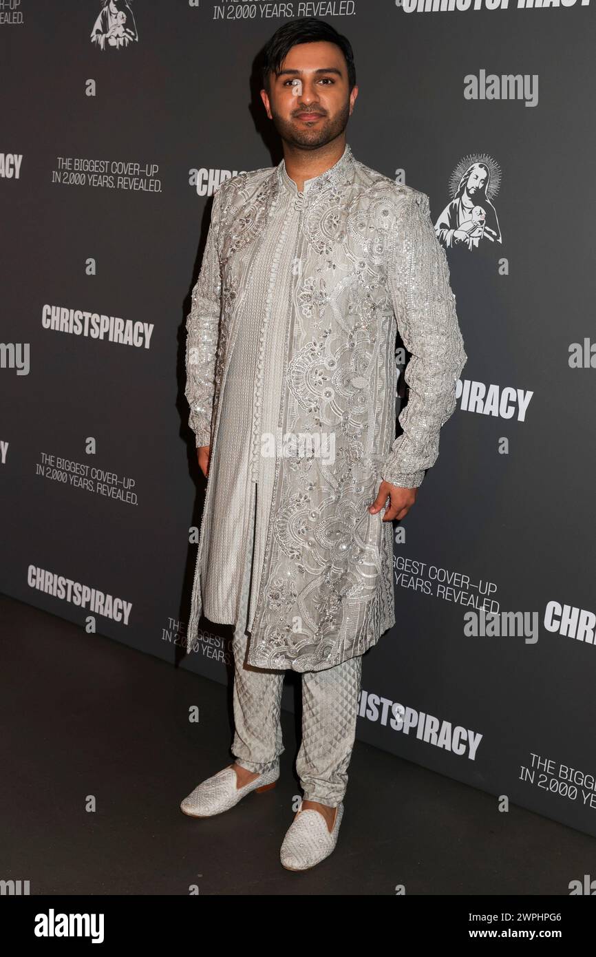 Shabaz Says attends the Christspiracy UK Premiere at the Tate Modern in ...