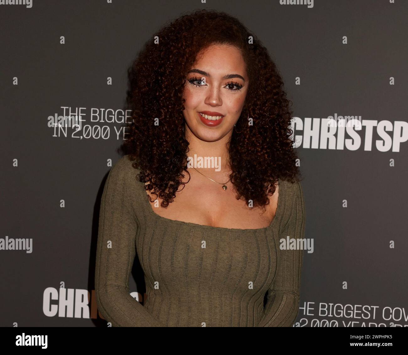 London, UK. 07th Mar, 2024. Amazing Arabella attends the Christspiracy ...