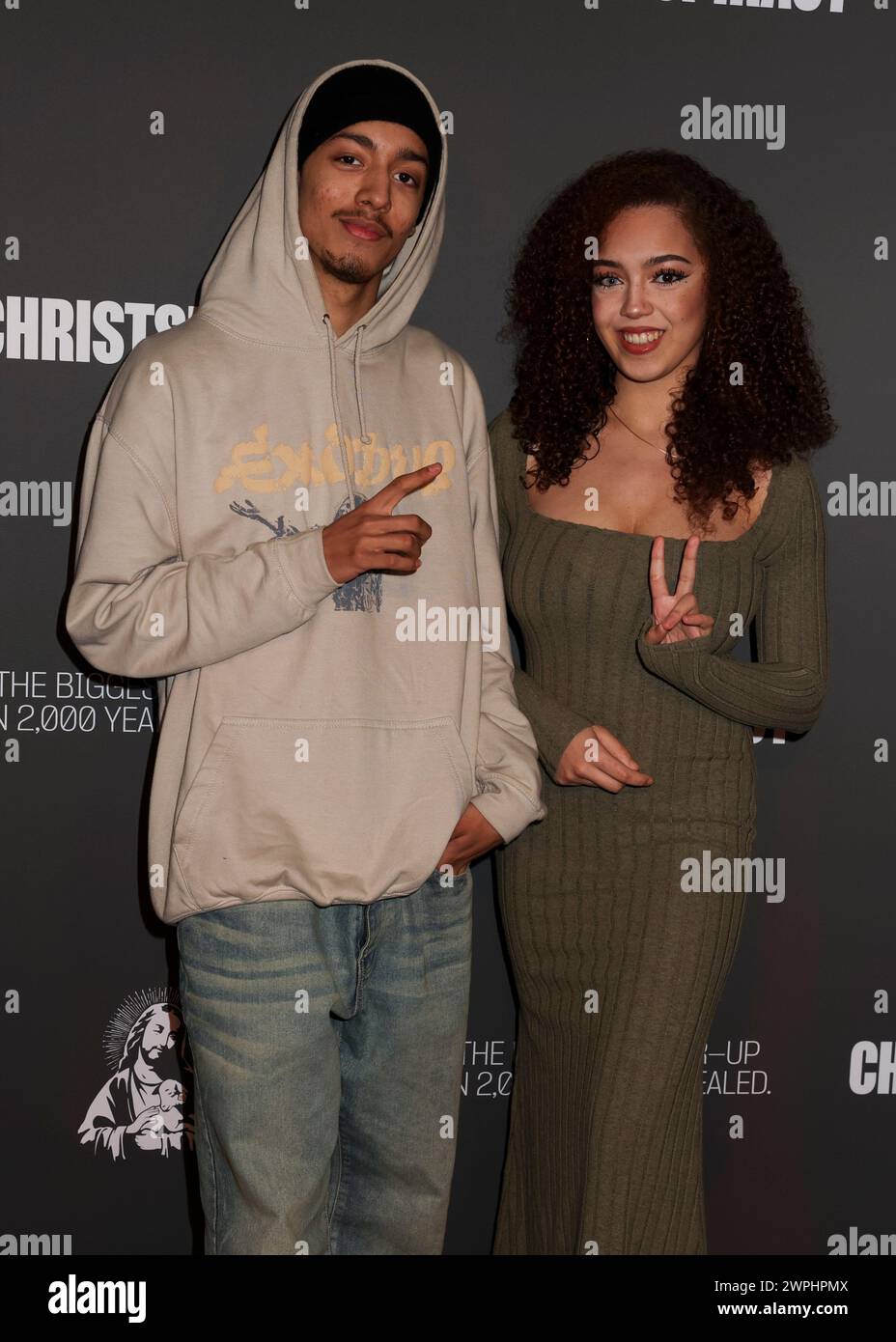 London, UK. 07th Mar, 2024. Jaadin The Kid and Amazing Arabella attend ...