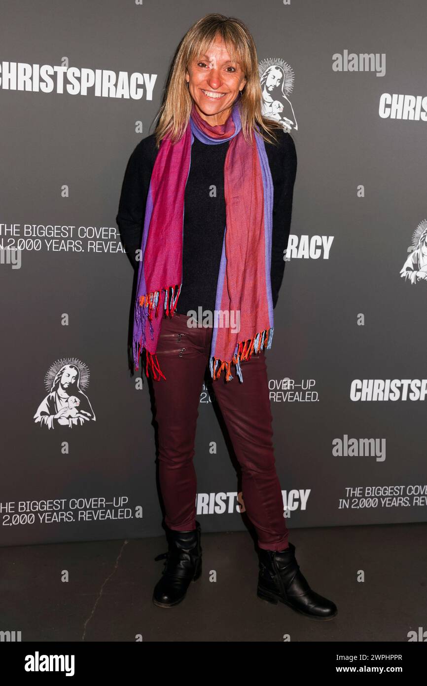 Michaela Strachan attends the Christspiracy UK Premiere at the Tate ...