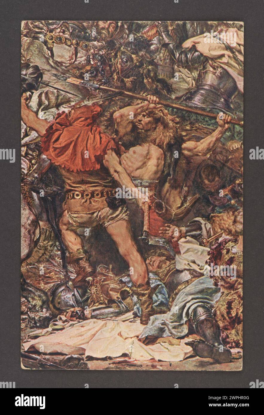 J. Matejko. Fragment of "Grunwald" [Jan Matejko (1838-1893), fragment ...