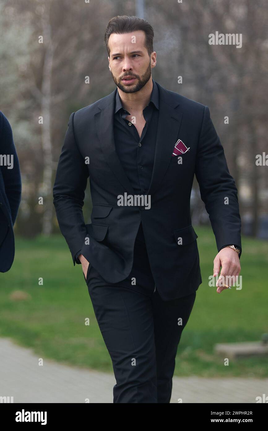 Bucharest, Romania. 7th Mar, 2024: Tristan Tate and his brother Andrew ...