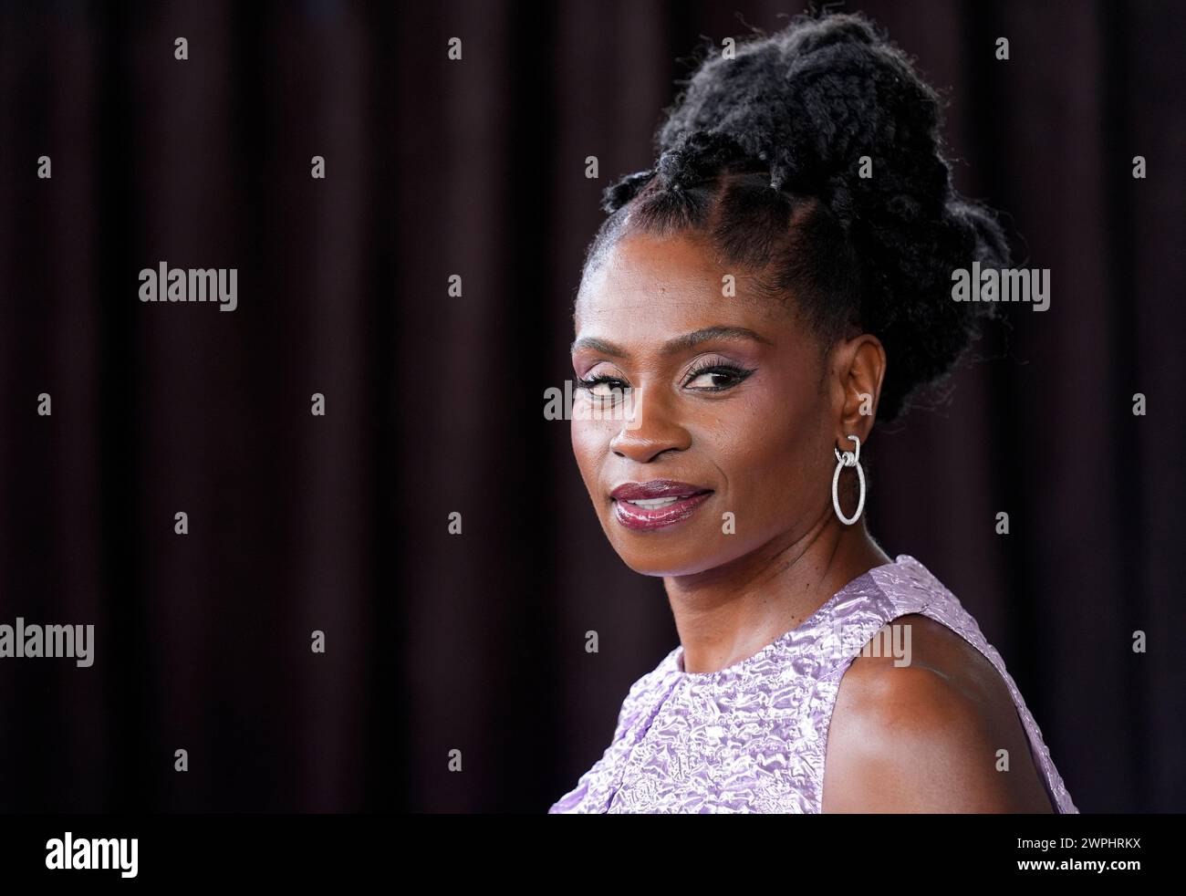 Adina Porter poses at the 2024 Essence Black Women in Hollywood Awards ...